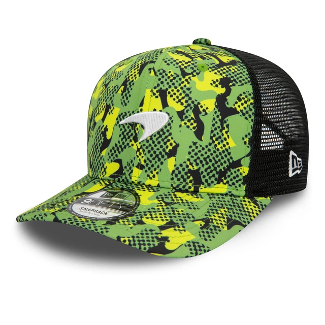 MCLAREN RACING F1 Camo 9Fifty Cap Pre Curve Cap Adults - Multicolore ...