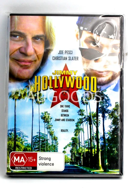 JIMMY HOLLYWOOD - Joe Pesci & Christian Slater DVD Comedy Aus Stock $9. ...