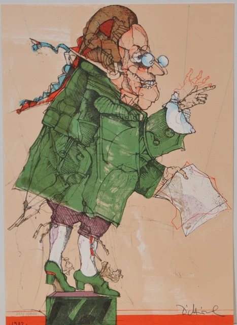 SIMON DITTRICH/HAND SIGNED/1982/THE Lord Judge/lithography/10000 ...