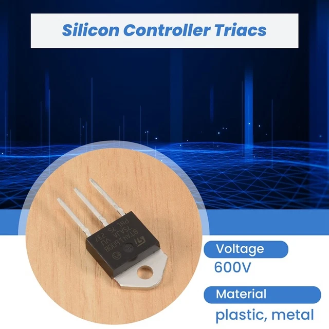 2X(BTA41-600B 600V 40A Silicon Controller Rectifier Standard Triac V4J1 ...