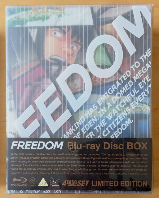 FREEDOM BLU RAY Box Set Four Disc Set Otomo Anime Rare EUR 58,38 ...