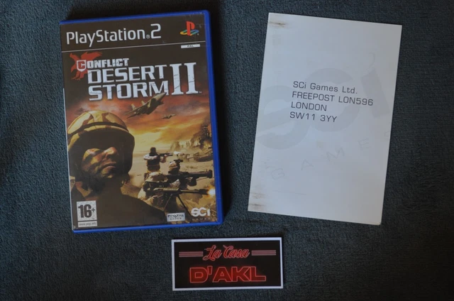 CONFLICT : DESERT Storm II 2 sans notice sur Playstation 2 - PS2 FR ...