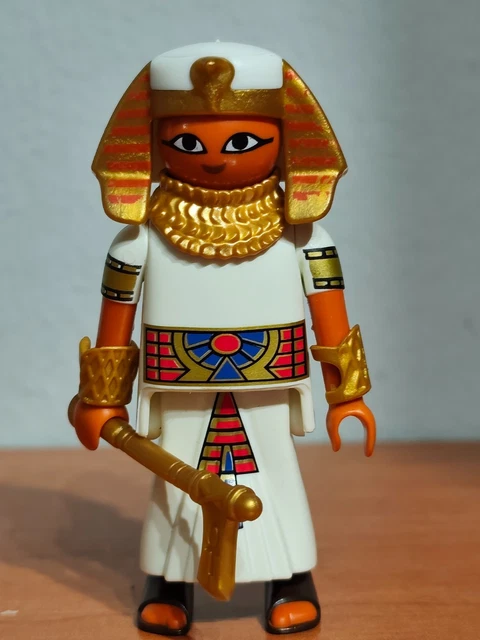 PLAYMOBIL FIGURINE PHARAON Égyptien Pyramide Temple Sphinx Ref 4240 EUR ...