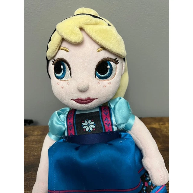 DISNEY STORE ANIMATORS Collection Frozen Elsa Plush Doll $11.90 - PicClick