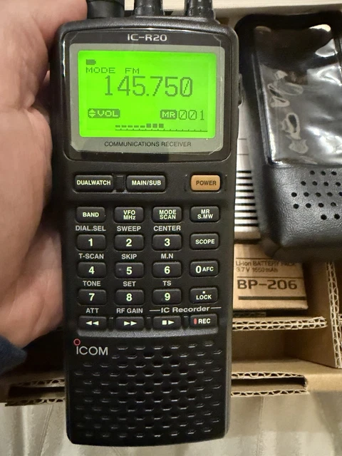 RICEVITORE SCANNER ICOM IC-R20 EUR 350,00 - PicClick IT