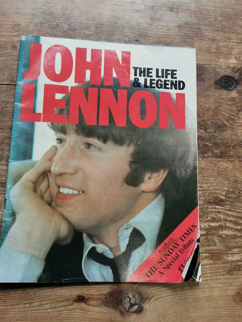 VINTAGE JOHN LENNON : The Life and Legend Special Tribute Magazine 1980 ...