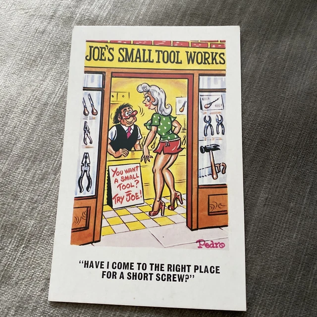 VINTAGE SAUCY SEASIDE Comic Postcard Sunny Pedro Series No 233 By Pedro ...