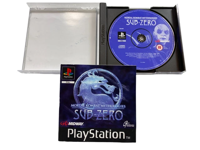 PS1 - MORTAL Kombat Mythologies Sub-Zero - Playstation 1 (PAL) EUR 199 ...