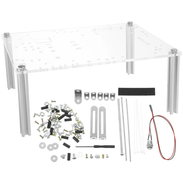 1 SET OPEN-AIR-COMPUTERGEHÄUSE, DIY-Chassis-Halterung, offener Rahmen ...