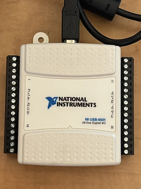 NATIONAL INSTRUMENTS NI USB-6501 24 line Digital I/O $145.00 - PicClick