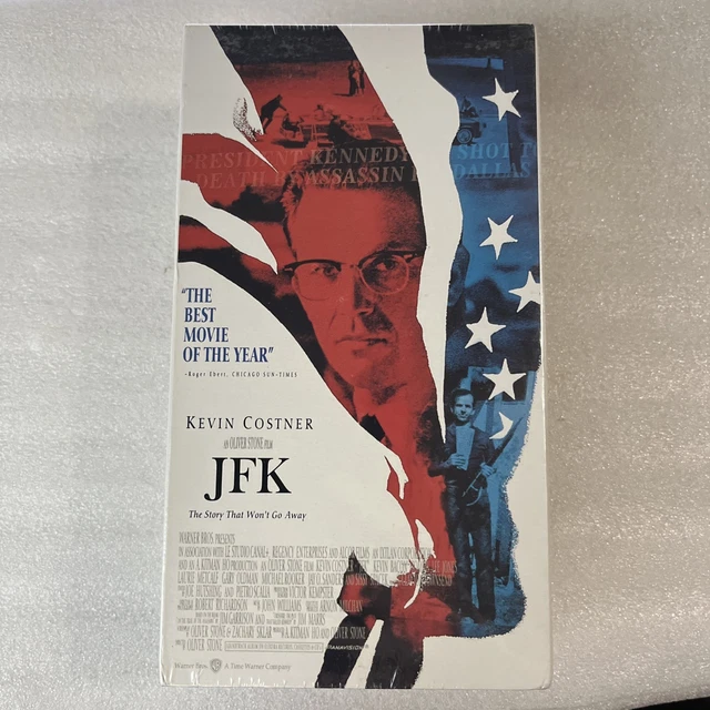 JFK (VHS, 1992, 2-Tape Set) Kevin Costner NEW SEALED £9.25 - PicClick UK