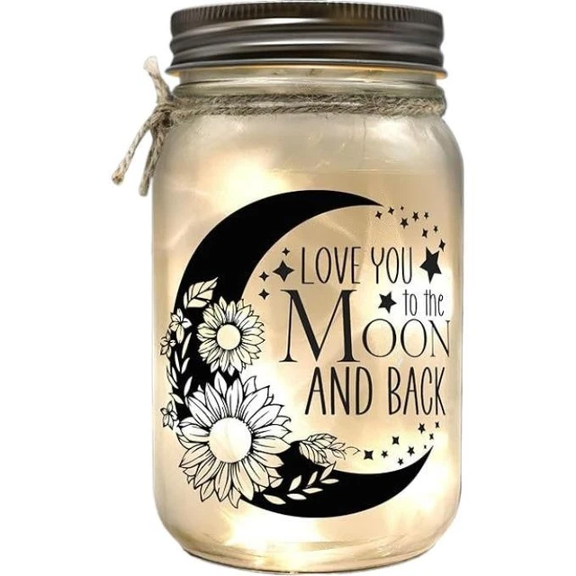 MASON JAR NIGHT Light for Bestie, 2026 Birthday Day Gifts Women ...