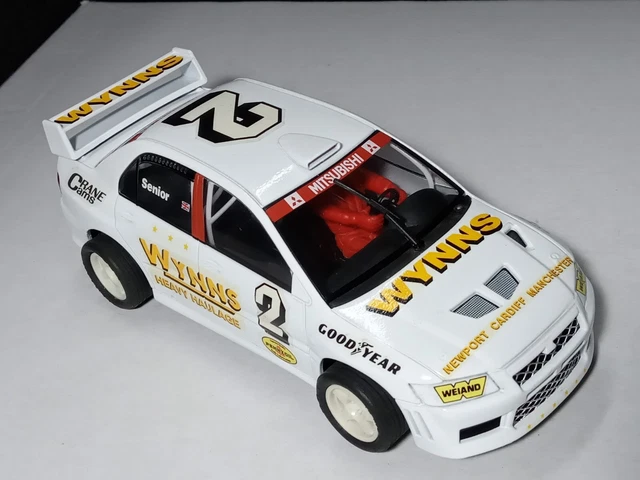 SCALEXTRIC MITSUBISHI LANCER Evo Rallycross Car Slot Car £20.00 ...