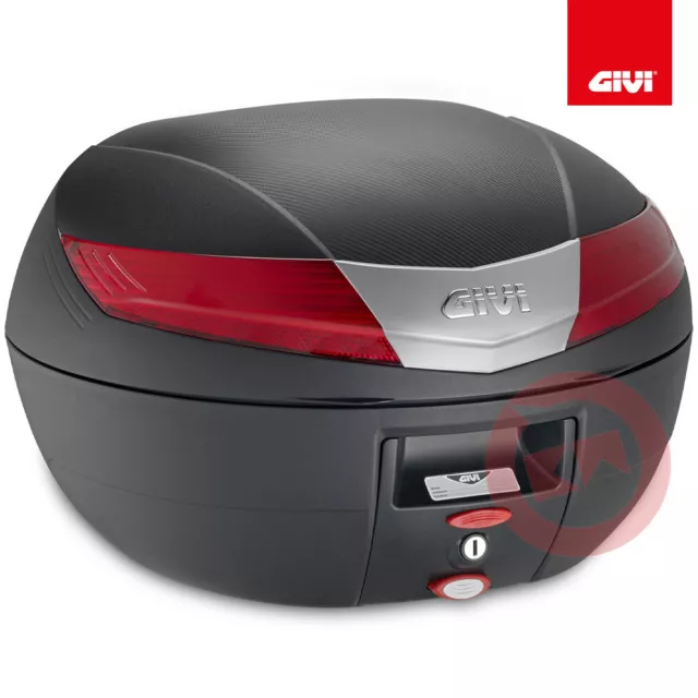 VALISE ARRIÈRE TOP-CASE Top Case GIVI V40N 40L Monokey Universel Moto ...