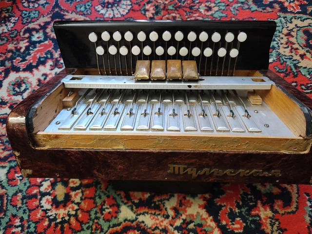 TULA REGISTER BUTTON Accordion Treble Parts Garmoshka Garmoschka $70.00 ...