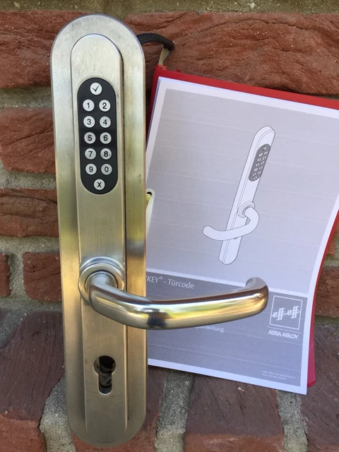 ASSA ABLOY EFF eff Anykey Codeschloss Türbeschlag mit Code EUR 129,52 ...