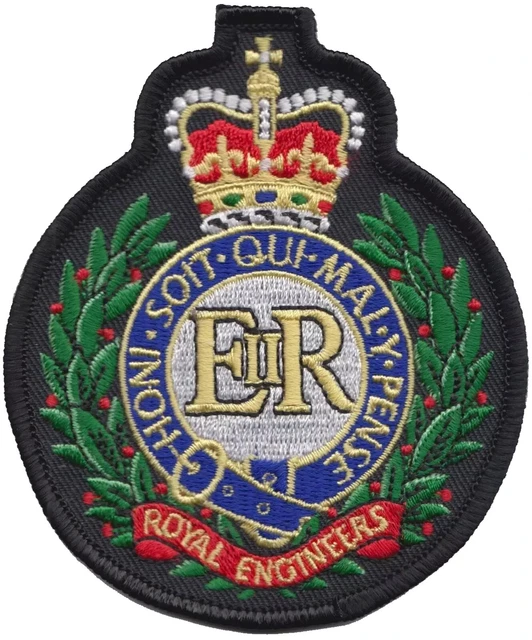 BRITISH ARMY ROYAL Engineers Embroidered Patch Badge - EXCLUSIVE £19.99 ...