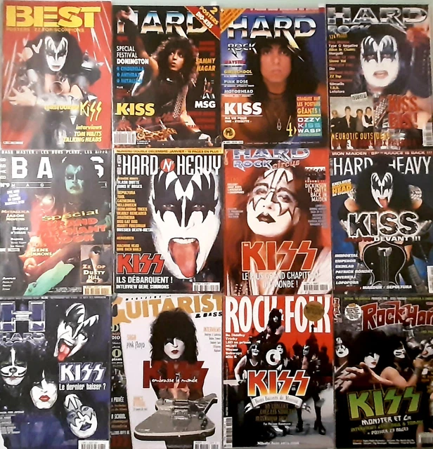 SPECIAL KISS FRENCH MAG 80s 90s 2000s BEST HARD ROCK & FOLK GUITARIST ...
