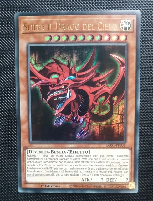 SLIFER IL DRAGO Del Cielo Ultra Rara Prima Edizione Italiano EUR 1,90 ...
