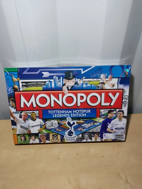 PARKER MONOPOLY TOTTENHAM Hotspur Legends Edition - Brand New & Sealed ...