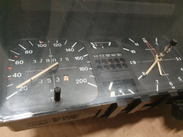 Vw Golf Jetta Caddy Mk1 Speedometer Clocks Instrument Cluster Diesel