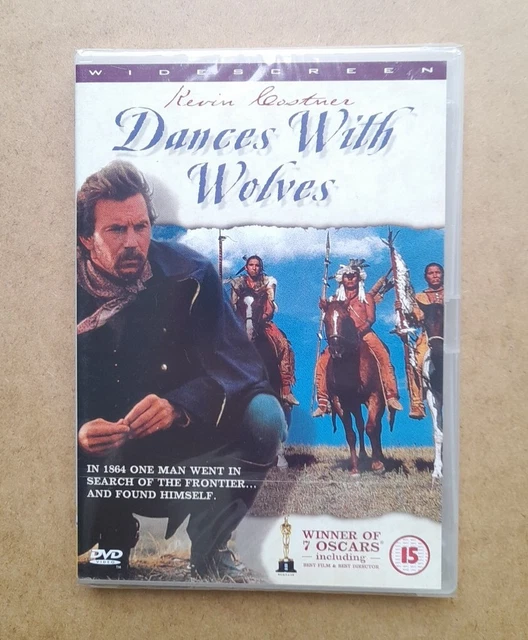 DANCES WITH WOLVES - 1990 Kevin Costner Epic Western Movie - New ... DANCES WITH WOLVES - 1990 Kevin Costner Epic Western Movie - New ...