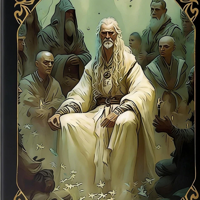 DRUIDIC TAROT DECKS, 78 Pieces Oracle Divination Accessories Meditation ...