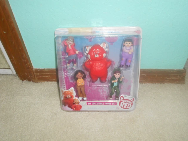 DISNEY PIXAR TURNING Red BFF Collectible Figure Complete Set of 5 New ...