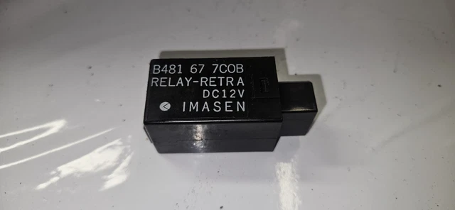 MX5 HEADLAMP RETRACTOR Relay Black Genuine Mazda MX-5 Mk1 NA Eunos 1989 ...