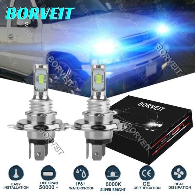 2X H4 HB2 70W 8000K Headlight Globe Bulbs For Ford Transit Van 2006 ...