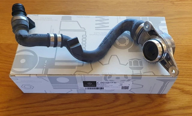 GENUINE MERCEDES OM642 Crankcase Breather Pressure Control Valve PCV ...