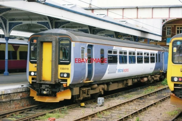 PHOTO CLASS 156 Sprinter 2-Car Dmu No 156 419 At Norwich Thorpe V3 £2. ...