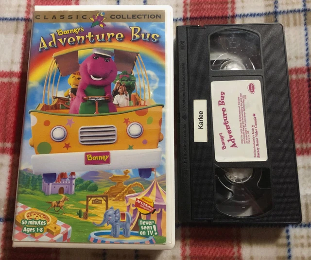 BARNEY'S ADVENTURE BUS [1997] (Classic Collection) | Canadian Clamshell ...