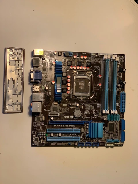 ASUS P7H55-M PRO, LGA 1156/Socket H, Intel Motherboard £0.99 - PicClick UK