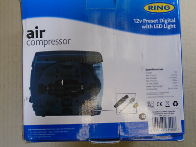 RING AUTOMOTIVE RAC635 Preset Digital Tyre Air Compressor £39.99 ...