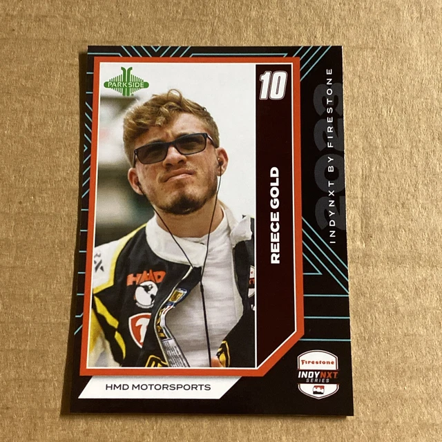 2024 PARKSIDE NTT Indy Car Racing INDYNXT Card REECE GOLD EUR 1,11 ...