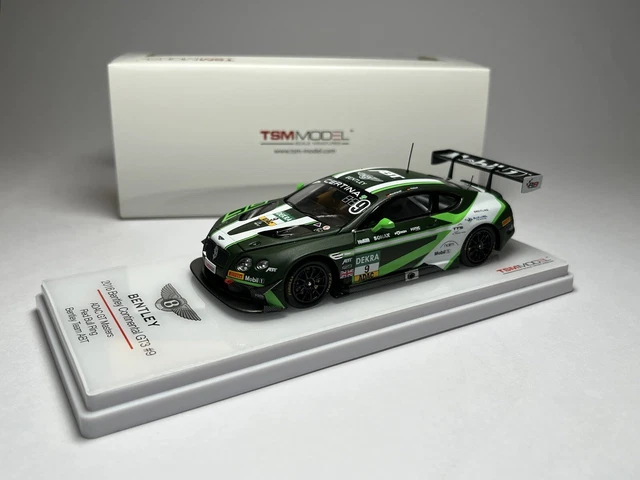 TSM TRUE SCALE Miniatures Bentley Continental GT3 Adac GT Masters 2016 ...