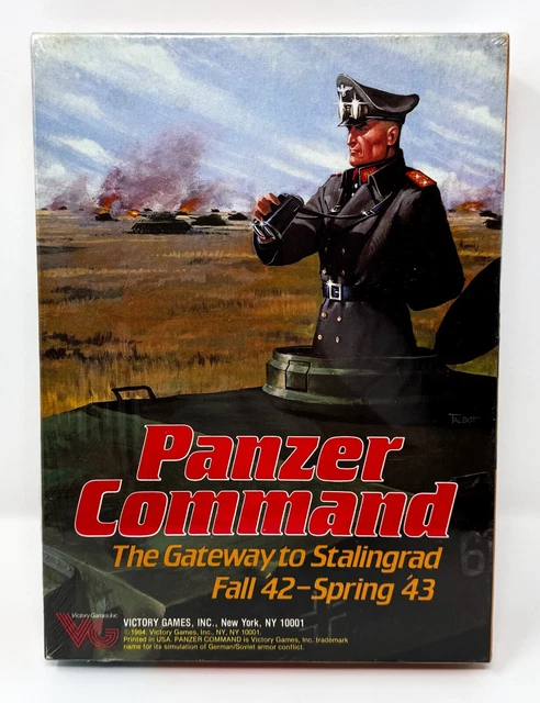 PANZER COMMAND (VICTORY Games) (1984) (In original shrink!!!) $149.99 ...