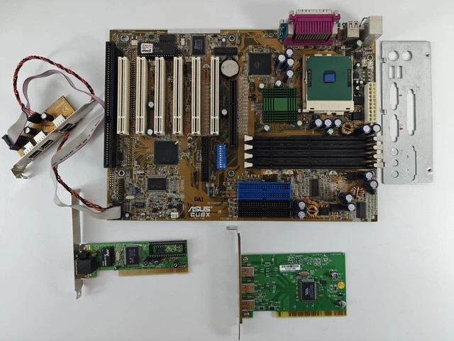 ASUS CUBX 1.02 PGA370 440BX Intel Pentium III 1.0GHZ, Pannello, USB ...