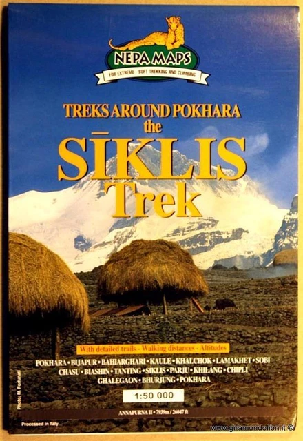 CARTA GEOGRAFICA - Siklis Trek [Mappa] AAVV EUR 18,00 - PicClick IT