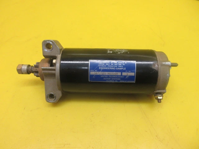 OEM GENUINE MERCURY Outboard 3.0L Carbureted Starter Motor Assembly ...