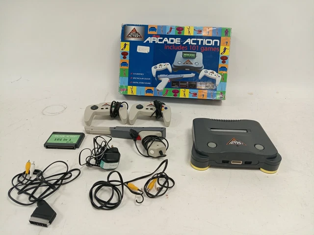 RETRO MEGA ARCADE Action Console with 101 Games & Accessories Pre Owned ...