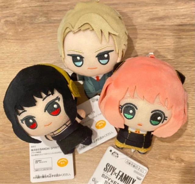 SPY X FAMILY Plush Chibigurumi Anya Loid Yor Forger Set of 3 Stuffed toy 11cm £45.59 - PicClick UK