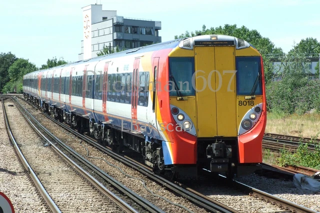 CLASS 458 458018, 4 car EMU, in South West Trains at Clapham Junction £ ...