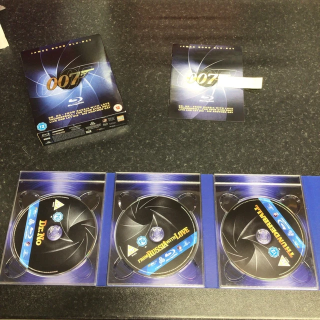 JAMES BOND (007) 6 film Blu-Ray Collection Box Set £7.99 - PicClick UK