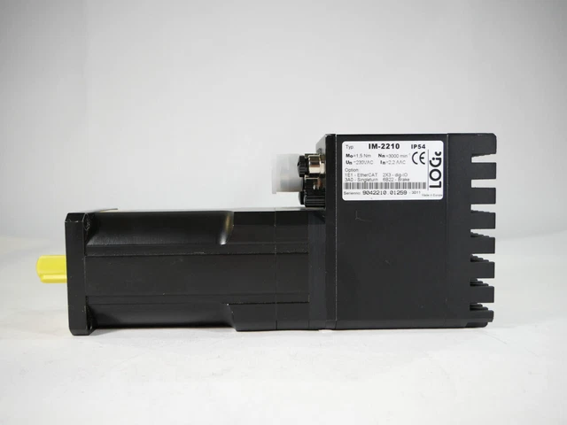 LOGIC IM-2210 SERVO Motor | 1,5Nm | 230VAC | CAN Bus | IP 54 | Leistung ...