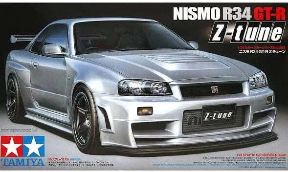 1:24 NISSAN SKYLINE R34 GT-R NISMO Z-Tune -- PLASTIC KIT -- Tamiya ...