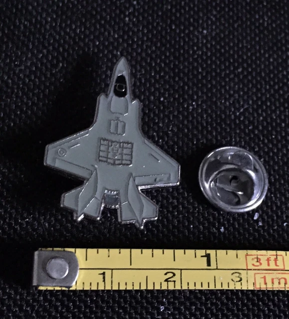 GRUMMAN F-35 LIGHTNING Jet Fighter Aeroplane Vintage Military Pin Badge ...