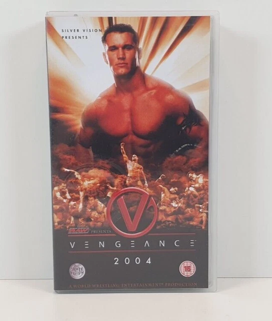 WWF / WWE - Vengeance 2004 - VHS Wrestling Tape - Silver Vision - PAL £ ...