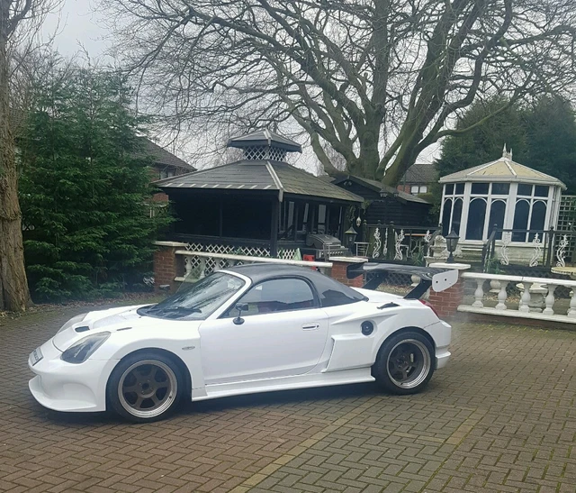 TOYOTA MR2 ROADSTER Reckless GT wide arch bodykit Varis bonnet and boot ...
